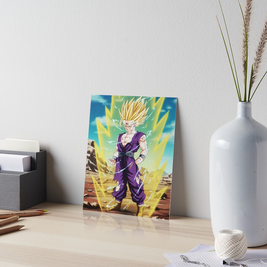 "Gohan SSJ2" Poster for Sale by Ognjancic | Redbubble