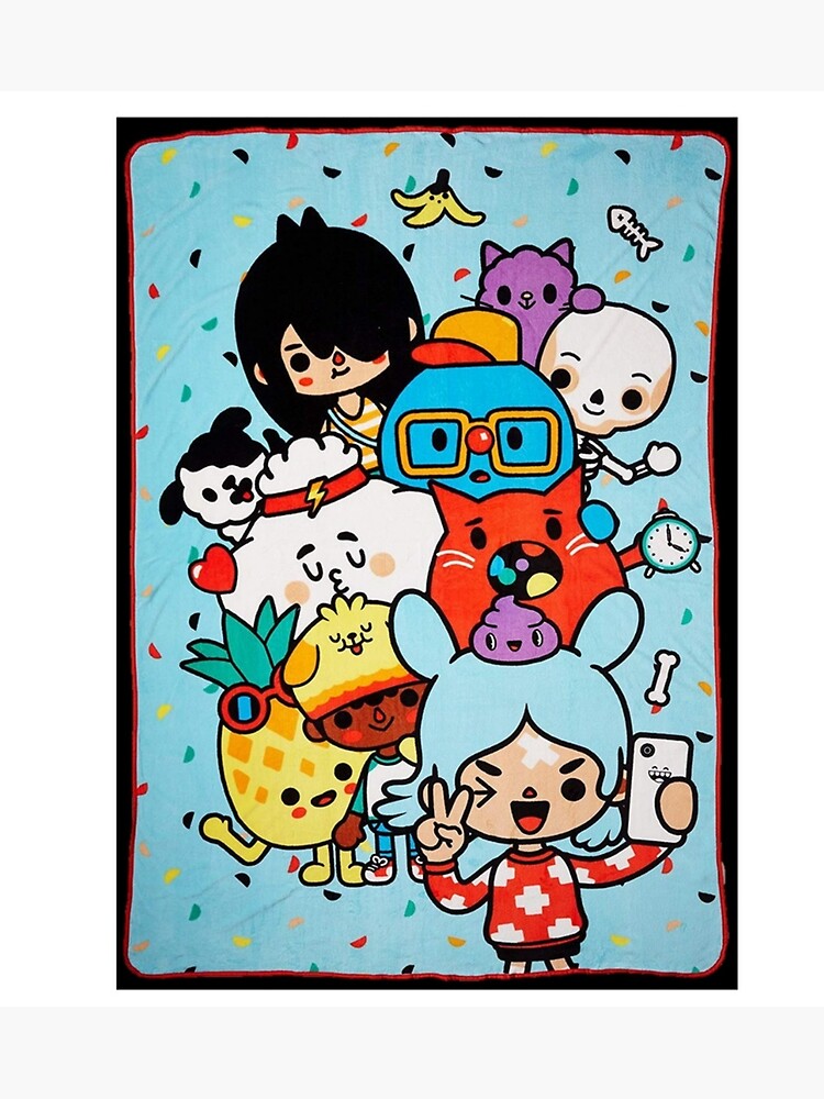 " Toca Boca Toca Boca 2021 Toca Life World" Art Print by anasohping ...