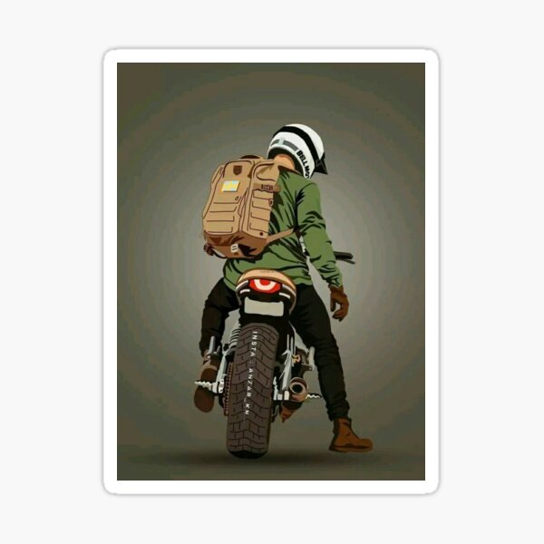 "motorized" Sticker by tienda-BANDE | Redbubble