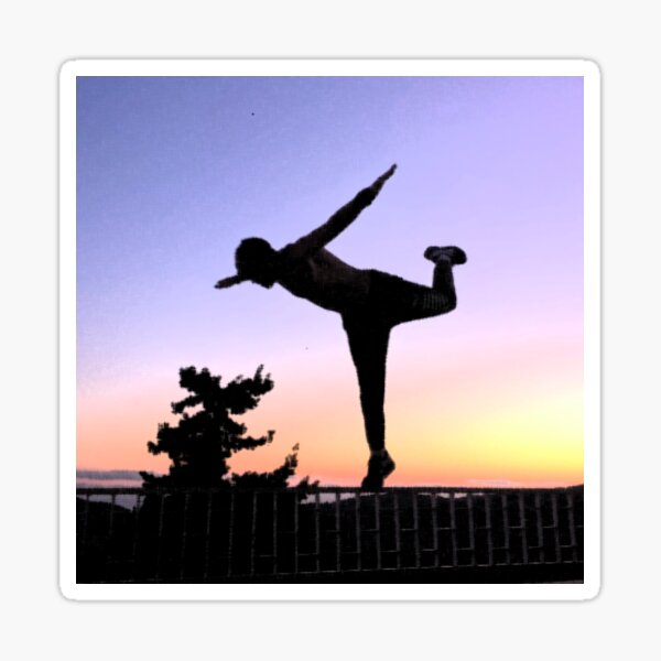 "Maintain balance" Sticker for Sale by vainni | Redbubble