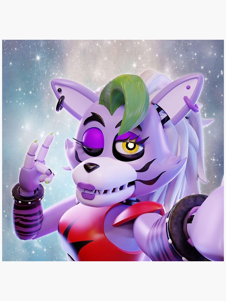 "roxanne wolf" Sticker by PururinNHK | Redbubble