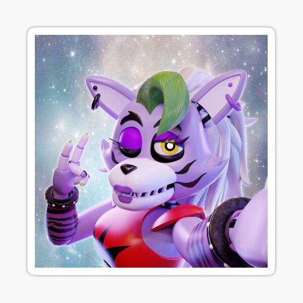 "roxanne wolf" Sticker by PururinNHK | Redbubble