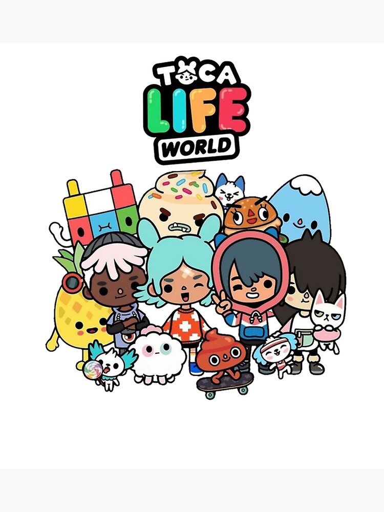 " Toca Boca Toca Boca 2021 Toca Life World" Canvas Print by anasohping ...