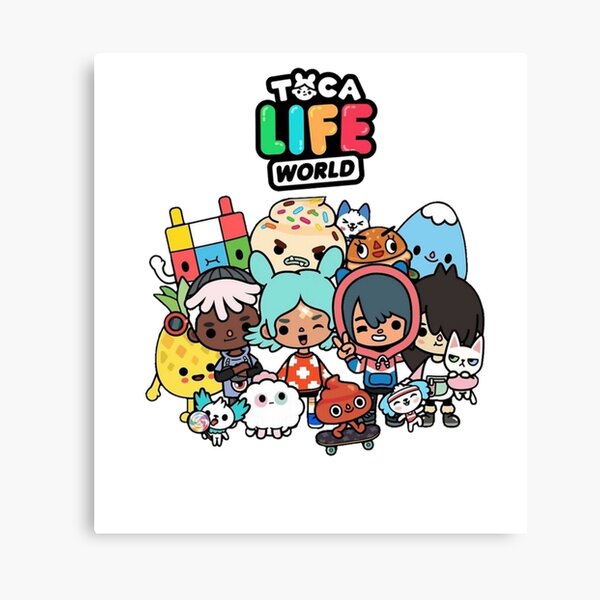 " Toca Boca Toca Boca 2021 Toca Life World" Canvas Print by anasohping ...