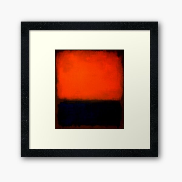 " HD no-14 Painting of Rothko - Mark Rothko " Framed Art Print for Sale ...