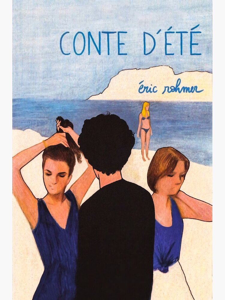 "Éric Rohmer's Summer's Tale 1996 Upscaled" Sticker for Sale by ...