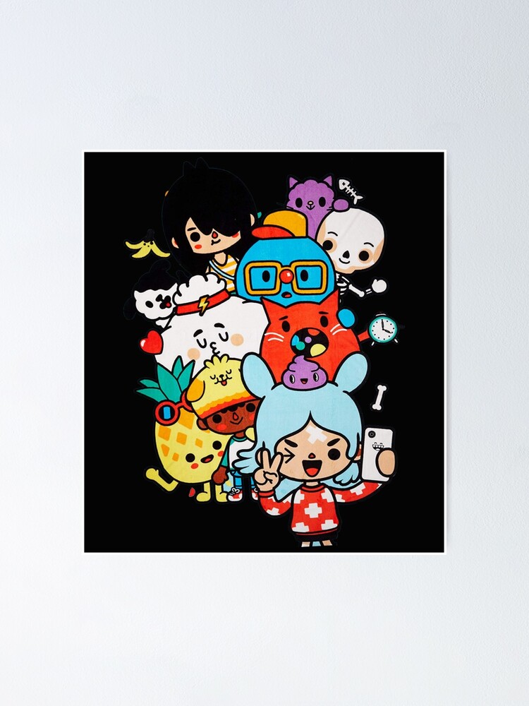 "Toca Boca Toca Boca 2021 Toca Life World" Poster by anasohping | Redbubble