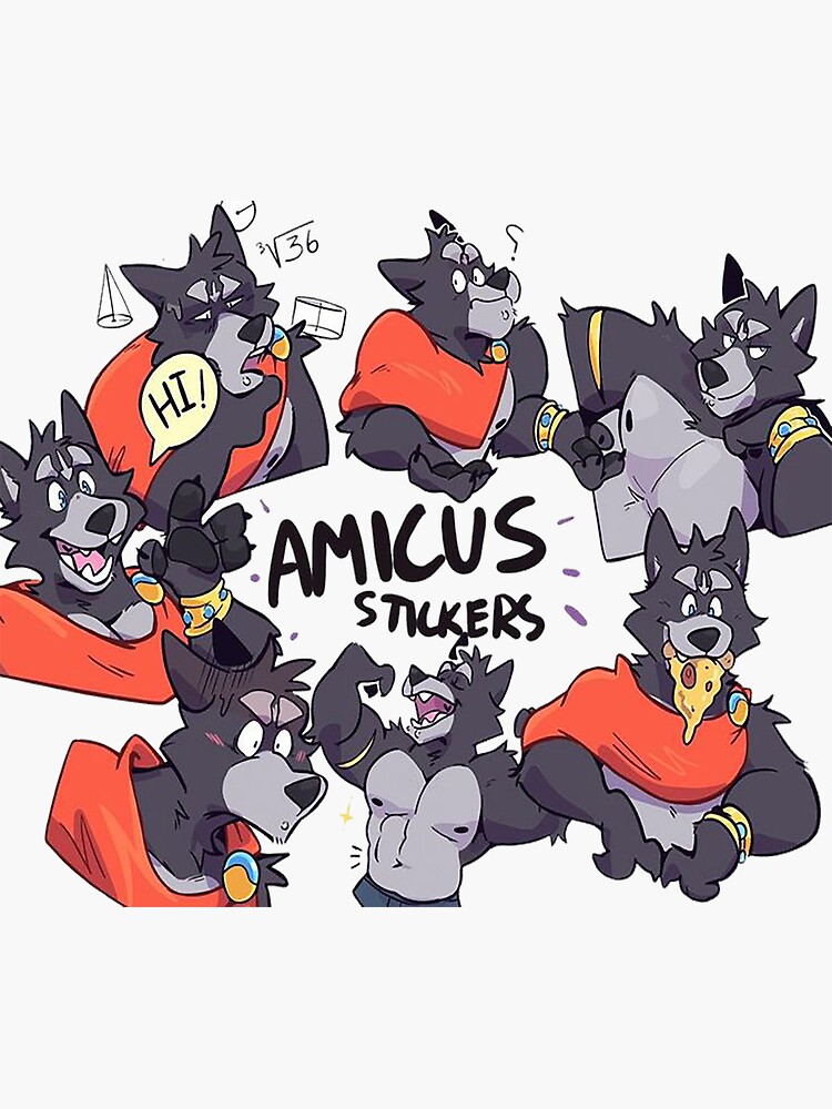 "Amicus Adastra" Sticker for Sale by Parkid-s | Redbubble