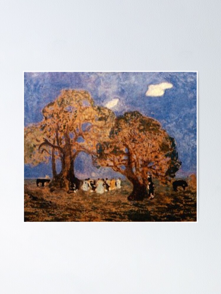 "Art by Pedro Figari" Poster by Yassindhop1 | Redbubble