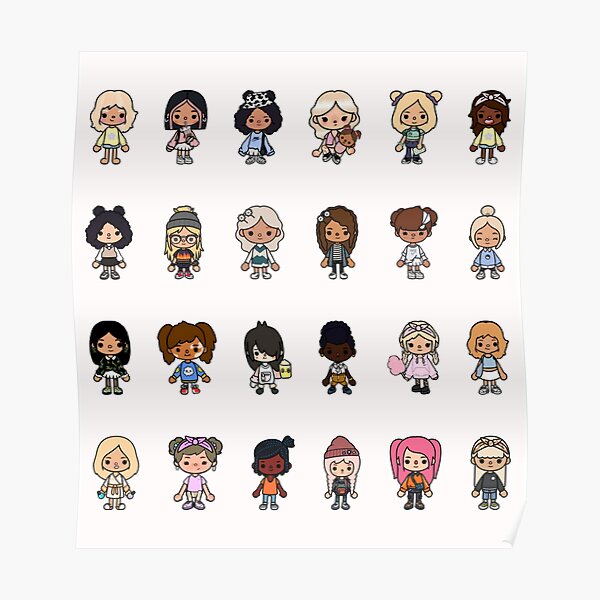 "Toca Boca Toca Boca 2021 Toca Life World" Poster by anasohping | Redbubble