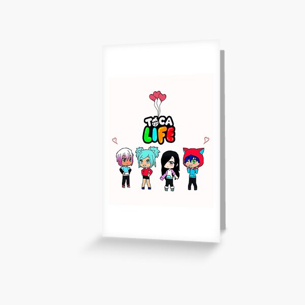 "Toca Boca Toca Boca 2021 Toca Life World" Greeting Card by anasohping ...