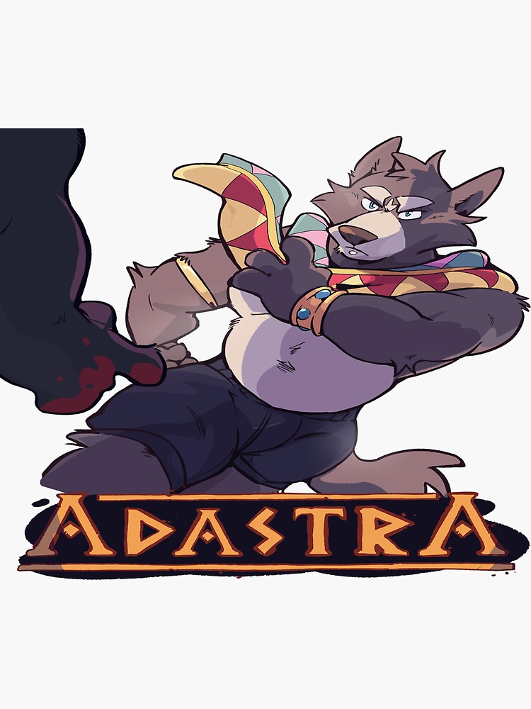 "Amicus Adastra" Sticker by Parkid-s | Redbubble
