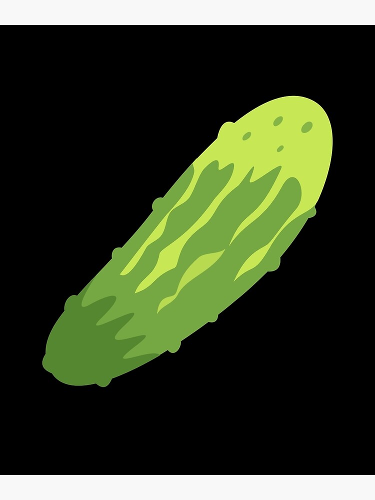 "Emoji Cucumber" Poster by roarr | Redbubble