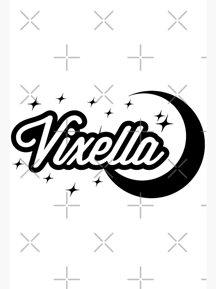 "Vixella Merch Vixella Logo" Poster by MorinoMiya | Redbubble
