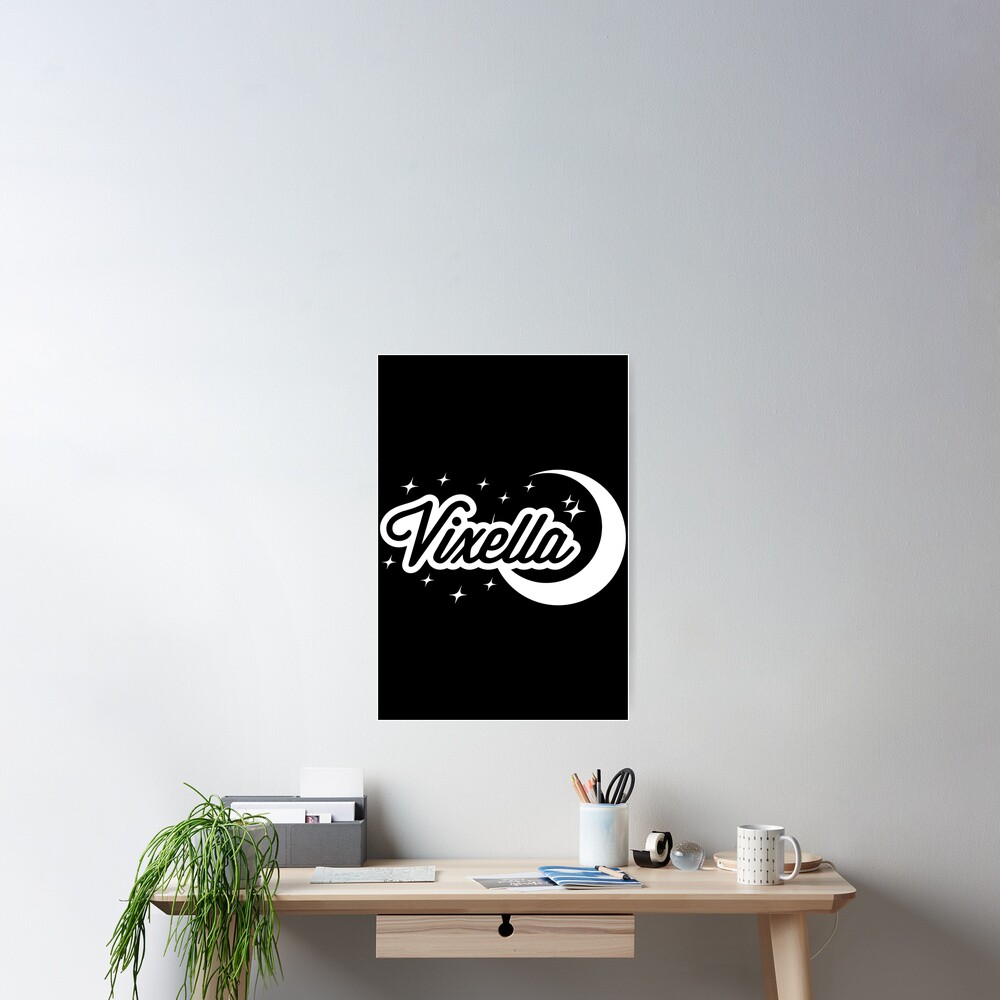 "Vixella Merch Vixella Logo" Poster by MorinoMiya | Redbubble
