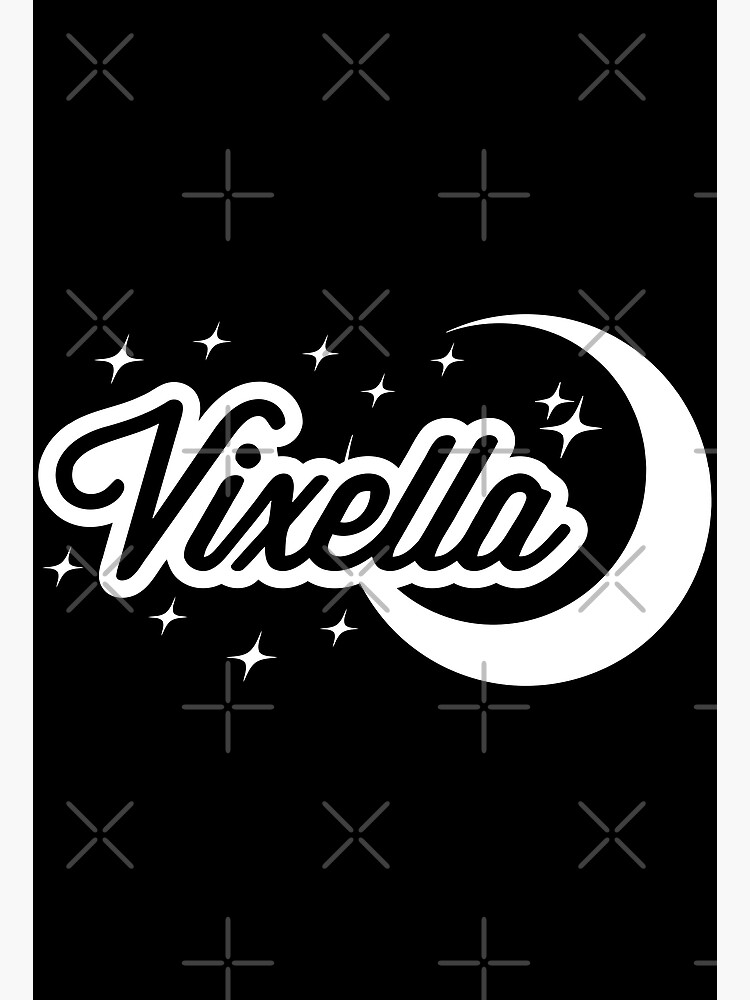 "Vixella Merch Vixella Logo" Poster by MorinoMiya | Redbubble