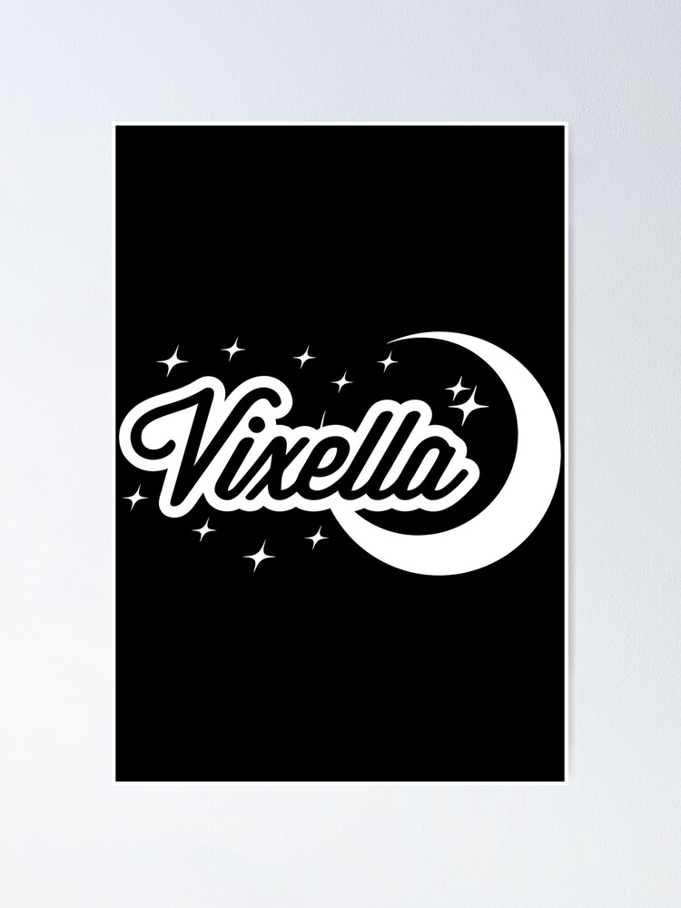 "Vixella Merch Vixella Logo" Poster by MorinoMiya | Redbubble