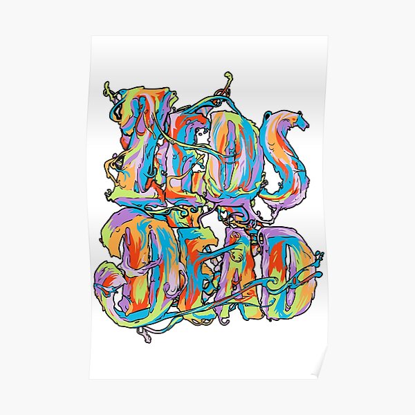 "Zeds Dead Merch Zeds Dead Drippin" Poster for Sale by MorinoMiya ...