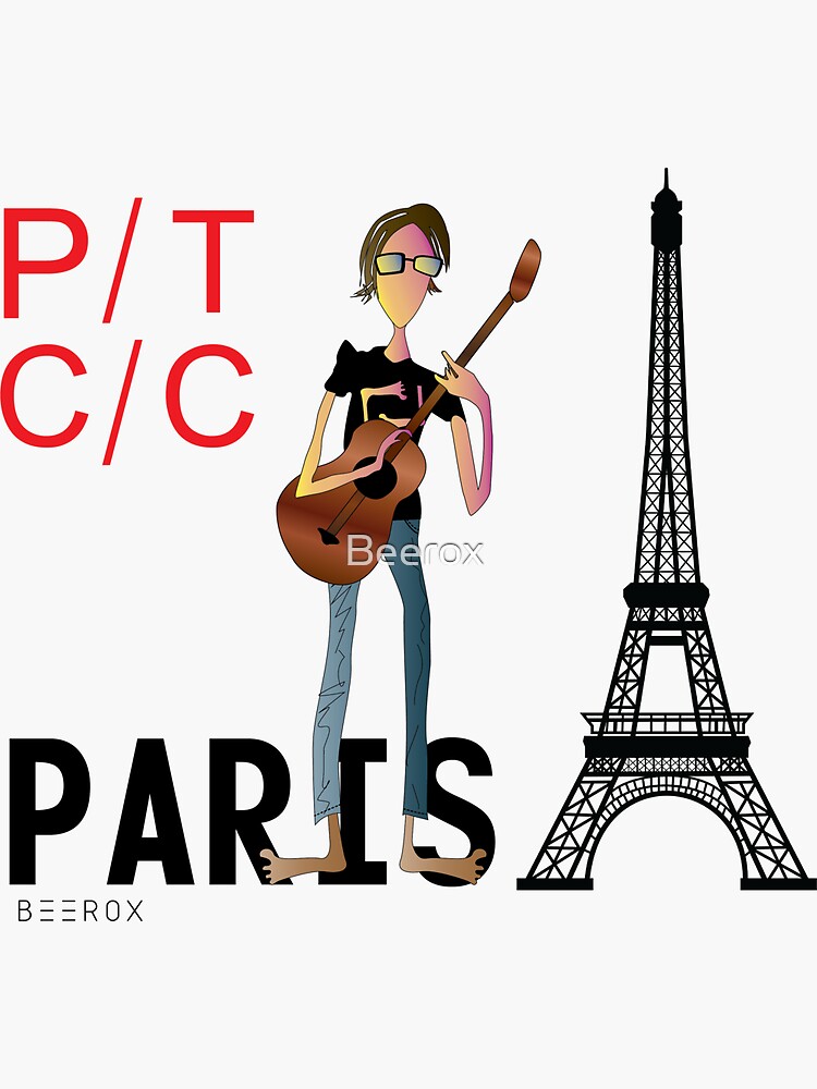 "PTCC Paris" Sticker by Beerox | Redbubble