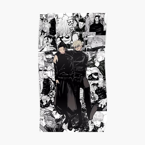 "Satoru x Suguru" Poster by BerserkerArmy | Redbubble