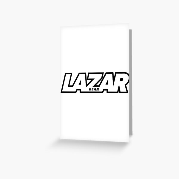 "Lazarbeam Merch Lazar Beam Logo" Greeting Card by MorinoMiya | Redbubble