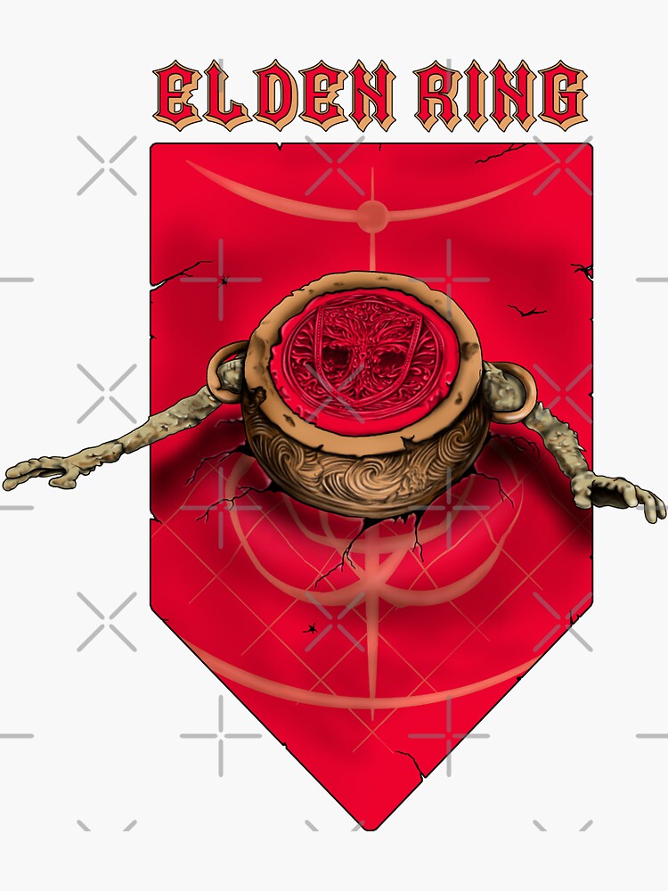 "Pot Boy-Elden Ring" Sticker by Vic-InFlight | Redbubble
