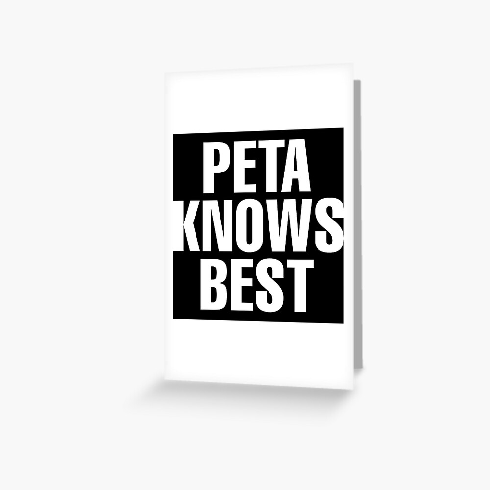 "Peta Knows Best - Peta Name" Greeting Card by Custom-Name | Redbubble