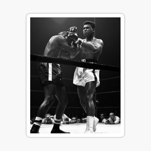 "Muhammad Ali " Sticker by nikola2708 | Redbubble