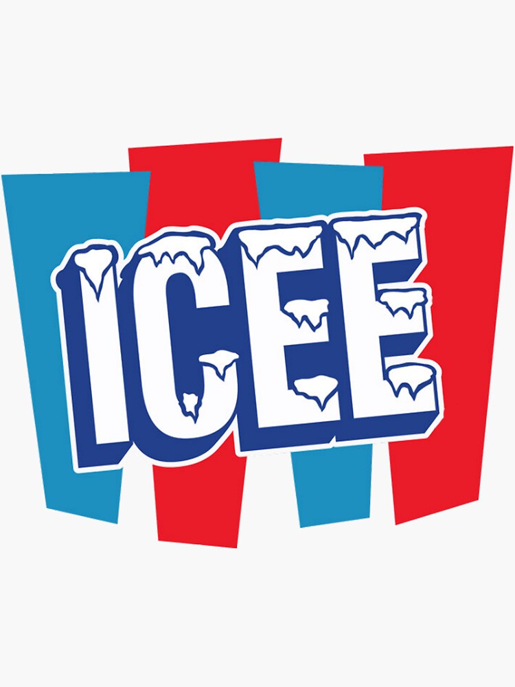 "ICEE" Sticker for Sale by Yabya | Redbubble