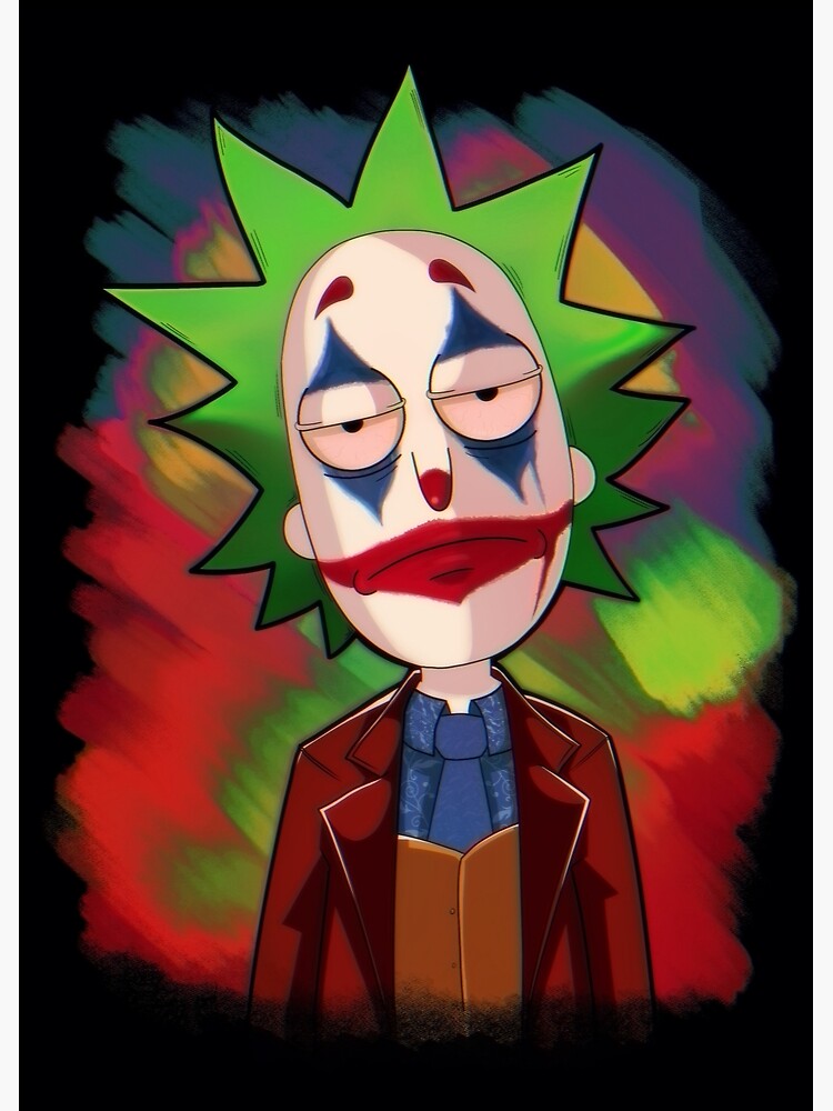 "Joker Rick" Poster for Sale by AidensWares | Redbubble