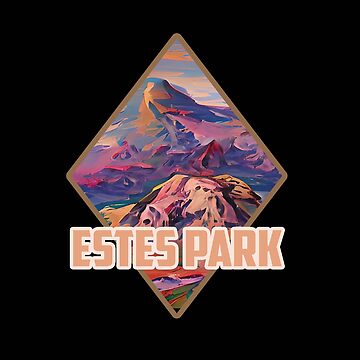 "Colorado Estes Park" Sticker for Sale by CattlettArt | Redbubble