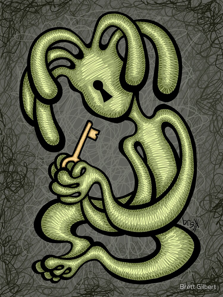 "Keyface" Sticker by bgilbert | Redbubble