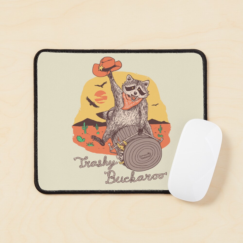"Trashy Buckaroo" Sticker for Sale by wytrab8 | Redbubble