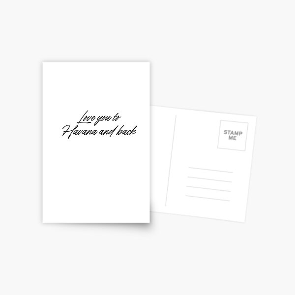 "Love you to Havana and back - Cubano - Cubana - Cuban - Black font ...