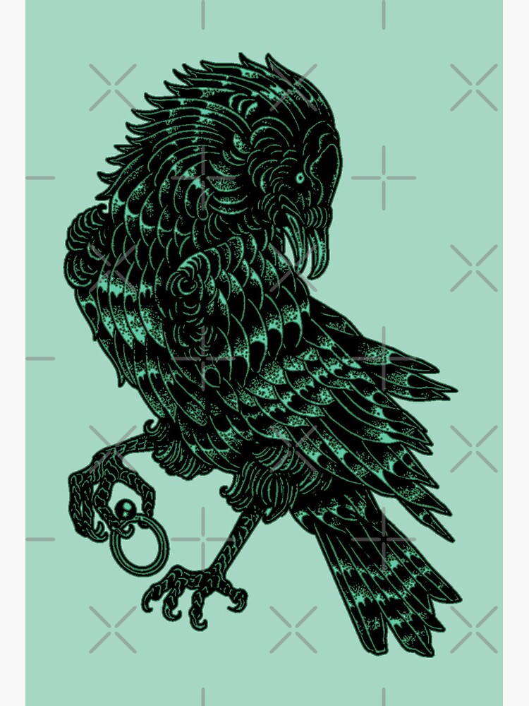 "ACOTAR Cover Art Book 2 Raven" Art Board Print for Sale by baranskini ...