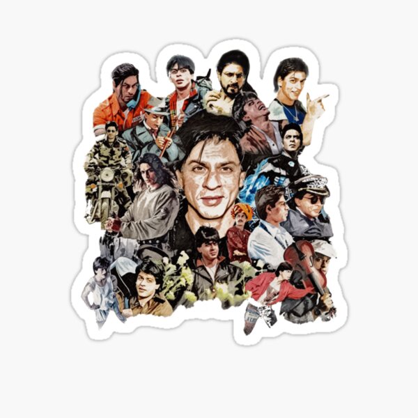 "Shahrukh Khan movies Classic" Sticker by edward5039 | Redbubble