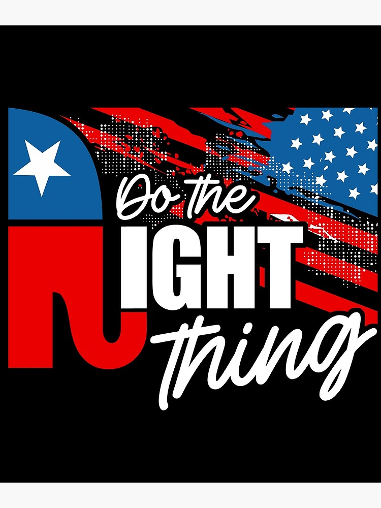"Republican Conservative RIGHT WING" Poster for Sale by LeGND | Redbubble