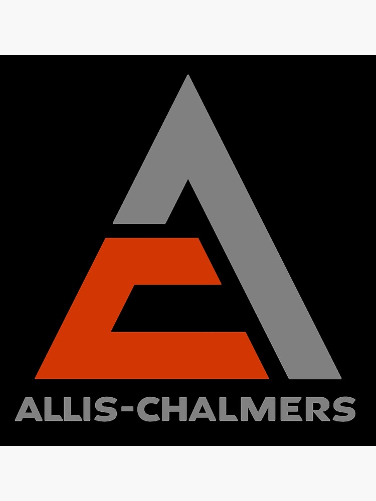 "TRACTOR-ALLIS CHALMERS LOGO" Art Print for Sale by HassiErns55 | Redbubble