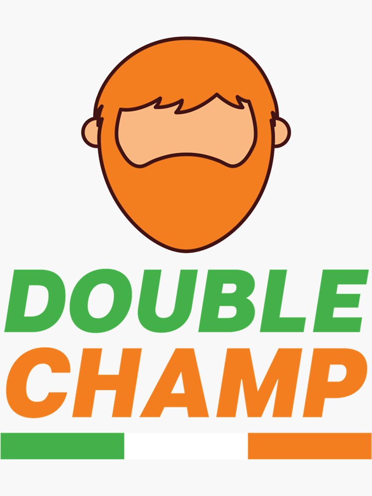 "Double Champ McGregor Essential Conor McGregor" Sticker by cadaezfair ...