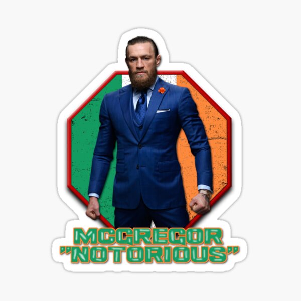 "Conor McGregor Notorious TSHIRTS,STICKERS and MORE UFC Lightweight ...