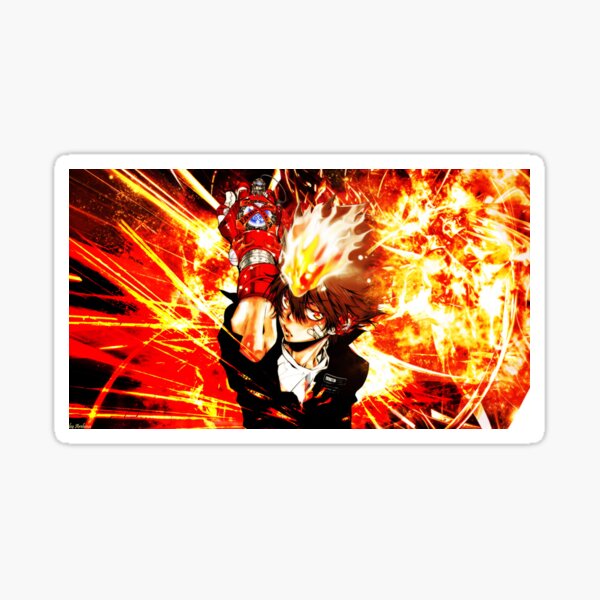 "Katekyo hitman reborn" Sticker by Markitos19821 | Redbubble