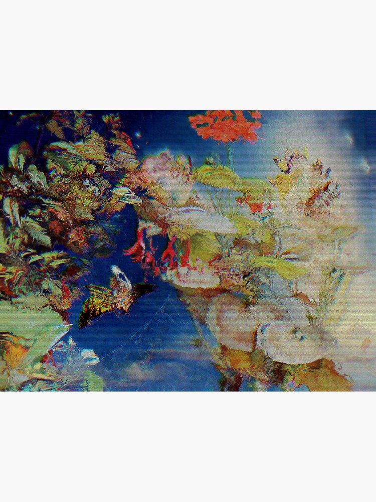 "Techno Fairy Cyberpunk Vibes Fine Art" Sticker for Sale by BioDigital ...