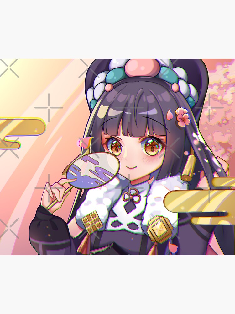 "YunJin - Genshin Impact" Sticker by PabloPatterns | Redbubble