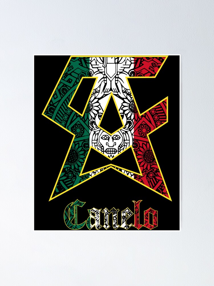 Póster «Canelo Boxeo Estilo Mexicano México Saul Alvarez Logo Símbolo ...