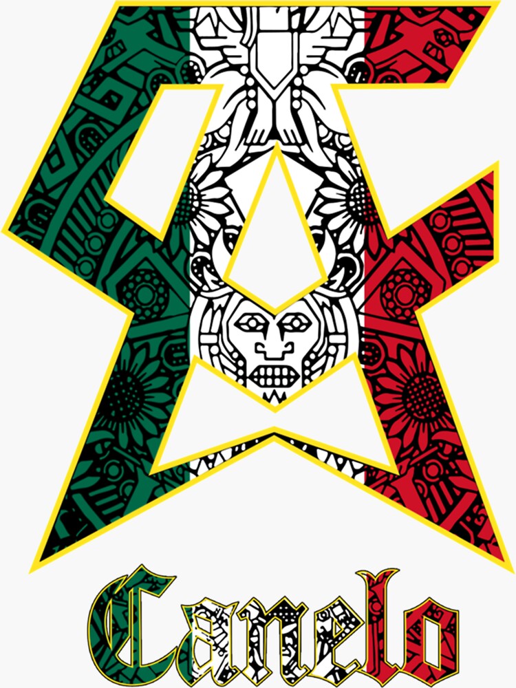 Pegatina «Canelo Boxeo Estilo Mexicano México Saul Alvarez Logo Símbolo ...