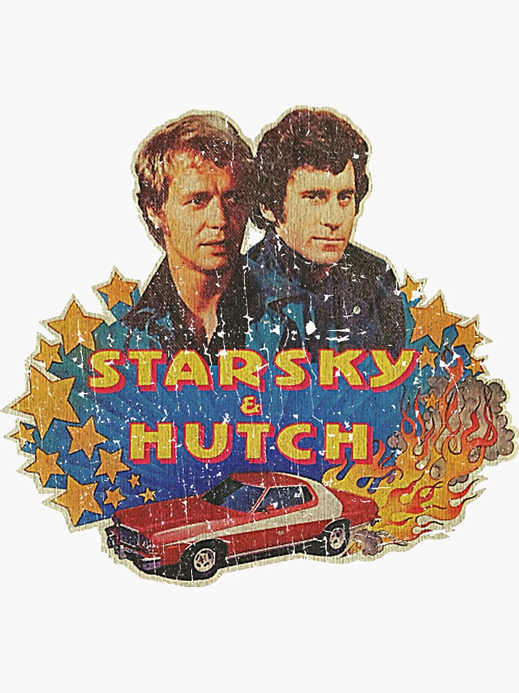 "Starsky & Hutch 1975" Sticker by Boismond99 | Redbubble