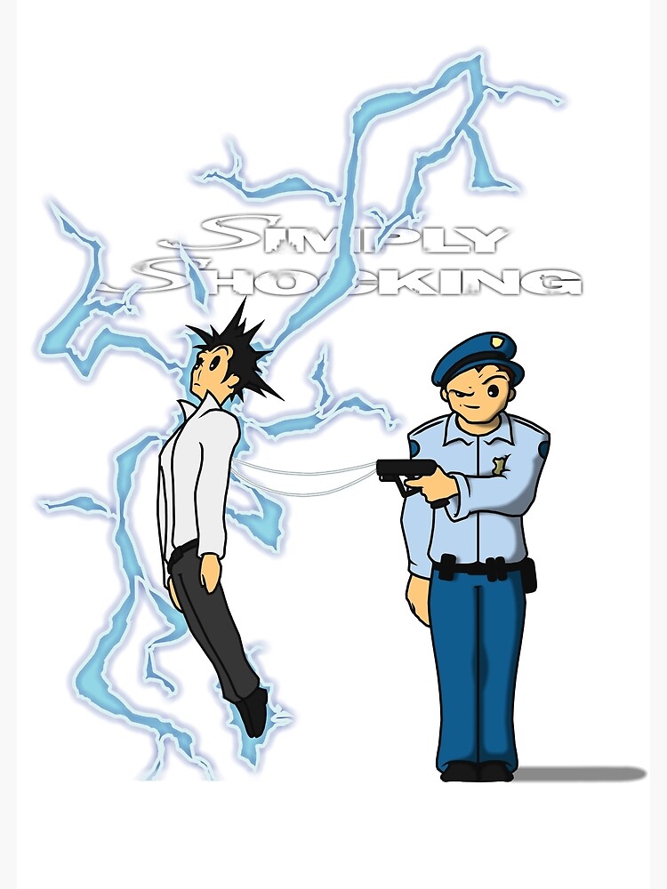 "Simply Shocking" Poster for Sale by BlaydsOfSteel | Redbubble