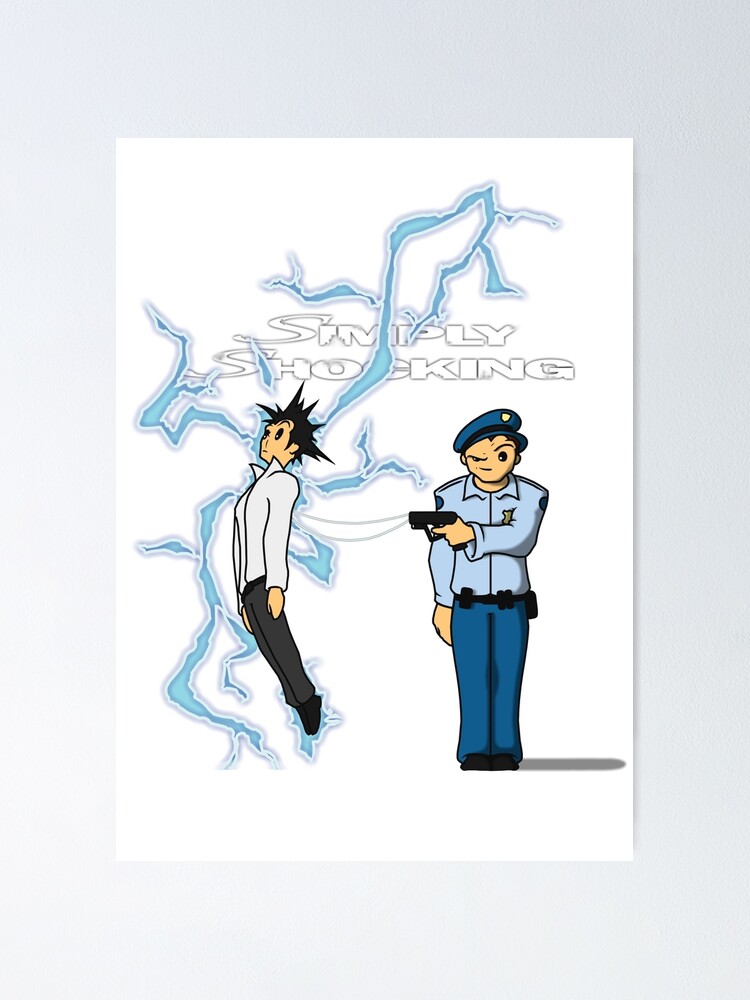 "Simply Shocking" Poster for Sale by BlaydsOfSteel | Redbubble
