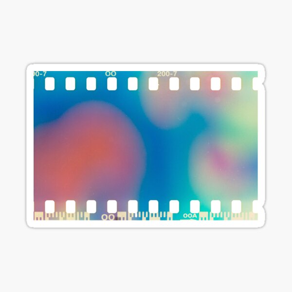 "colorful film" Sticker by ExploreTheBasic | Redbubble
