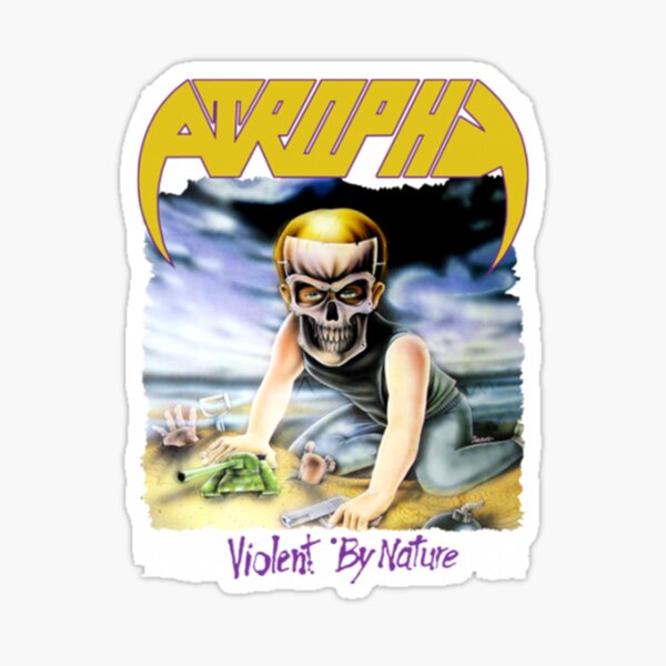 "ATROPHY BAND" Sticker by Larryranson | Redbubble